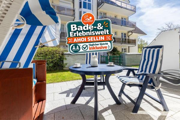 Ferienwohnung Mohnblume - Bade- & Erlebniswelt Täglich Inklusive - Baabe