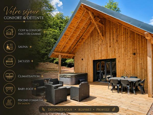 Cozy & Comfortable Premium Chalet Spa,sauna,air Conditioning,babyfoot - Saint-Dié-des-Vosges