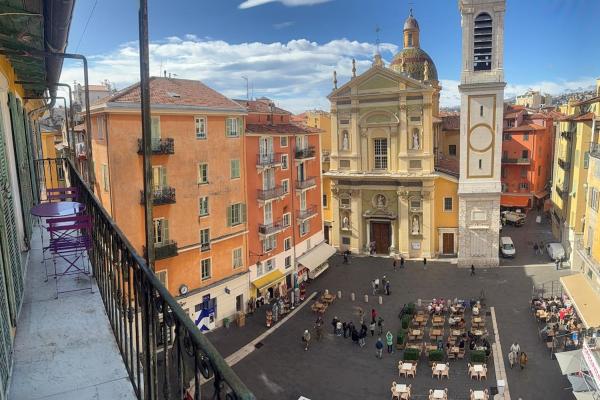 Place Rossetti, Heart Of Vieux-nice, View Light Ac - Castel Plage - Nice