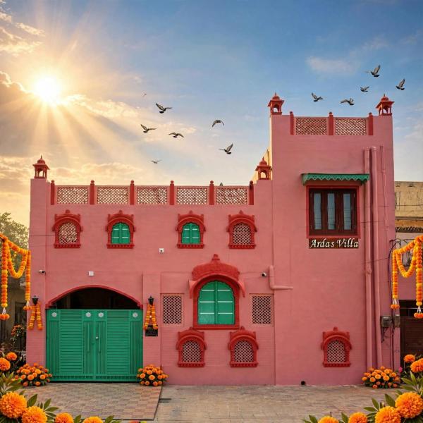 Ardas Villa Bikaner - A Heritage Haveli - Free Railway Station & Airport Shuttles - ビーカーネール