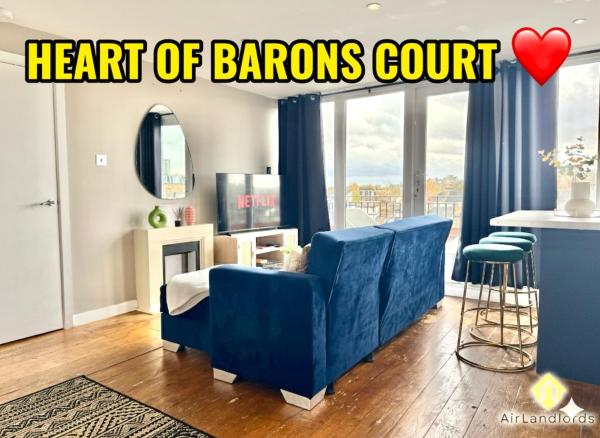 Charming 2 Bedroom Flat Near Barons Court! - 킹스턴