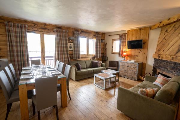 Chalet Le Cristallo - Chalet Cristallo Appartement 80m² 8 Pers Jolie Vue Renove Mae-7431 - Aussois