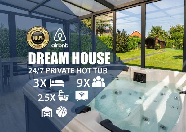 Jacuzzi - Basketball Court - Big Garden - 9 Guests - Mons