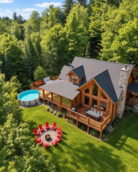 Blue Moose Private Pool Spa Sauna Lake Access - Saint-Sauveur