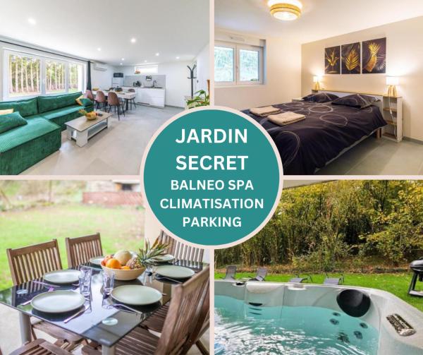 Le Jardin Secret Experience - - Balneo Spa Jardin & Bbq - Elegance & Confort - Climatisation - Family & Animaux Welcome -Elite Premium Properties Services - Lothringen