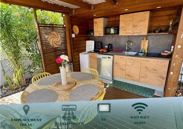 Bungalow Tec-tec Proche Plage Et Centre Saint Leu - Saint-Leu