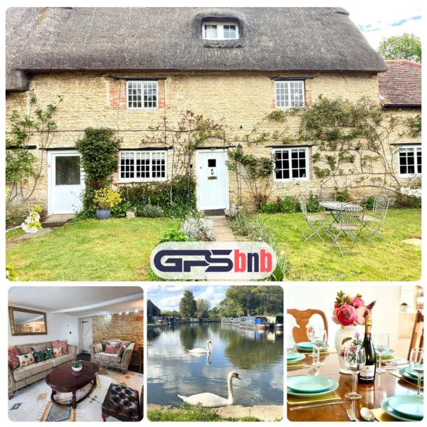 Swan Cottage, 5-bedroom, Canal View, River, Private Gardens, Free Parking's, Wifi, Oxford - Oxfordshire