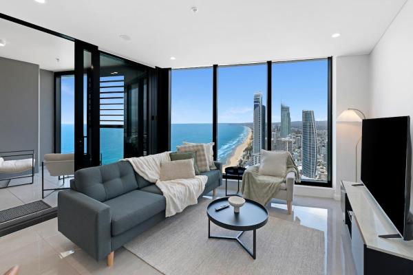 2br Oceandreams Meriton Lvl45 -Skyhome Highfloor-gym-skypool-sauna - Surfers Paradise