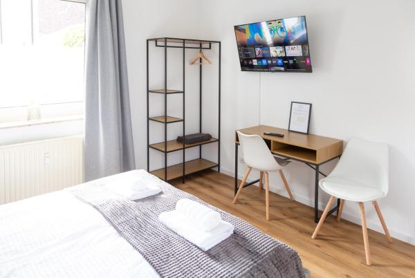 Micasa Ol - Moderne Gästezimmer An Der Uni - Self Check-in - Smart Tv - Wlan - Fugenloses Bad U Separates Wc - Nähe Uni & Innenstadt - Oldenburg
