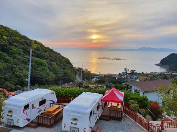 욕지도 관광농원카라반 - 대한민국