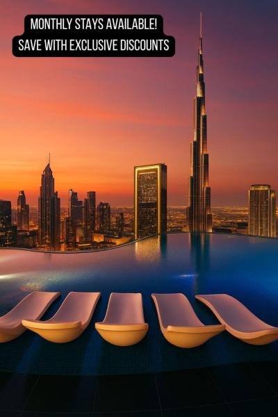 Downtown Dubai's Highest Infinity Pool, Paramount Hotel Midtown - Dubai