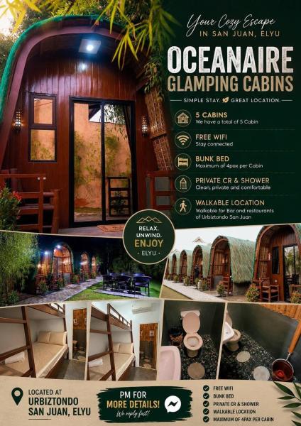 Oceanaire Glamping Urbiztondo - San Fernando