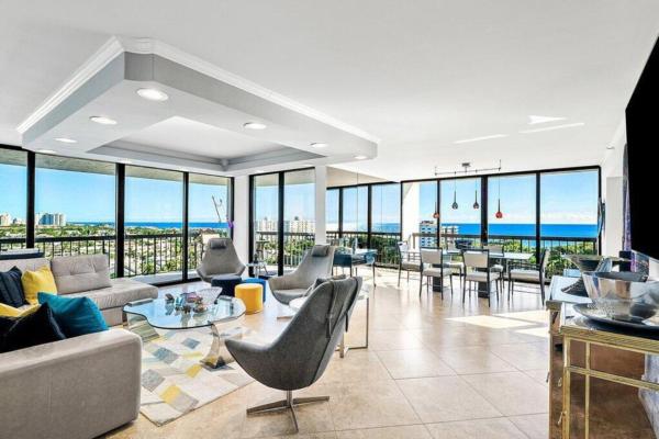 Three Bedroom Oceanfront Residence With Wraparound Balcony - Boca Raton, FL
