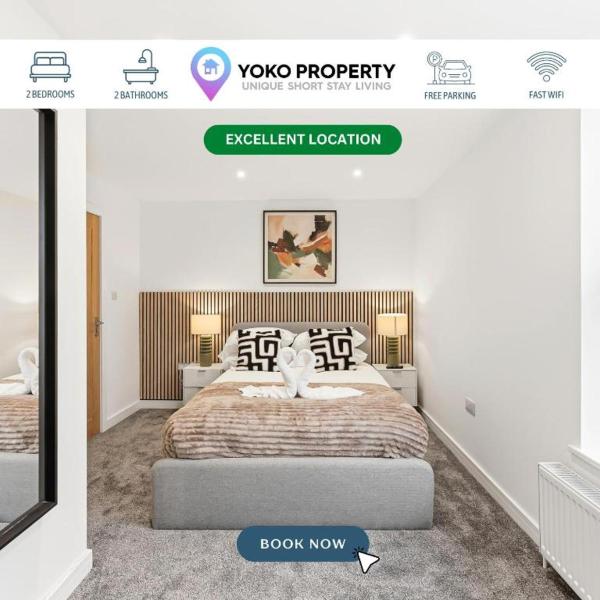 Stylish Duplex Apartment - Great Location - Free Parking, Virgin Tv, Fast Wifi And Self-check-in By Yoko Property - Northampton