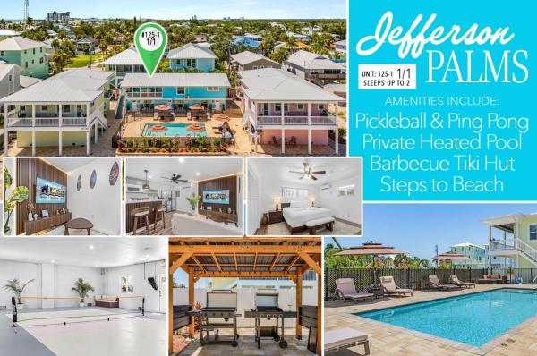 Poolside Fun, Pickleball & Coastal Adventures Await In Fort Myers - Jefferson Palms 125-7a - Roelens - Fort Myers Beach, FL