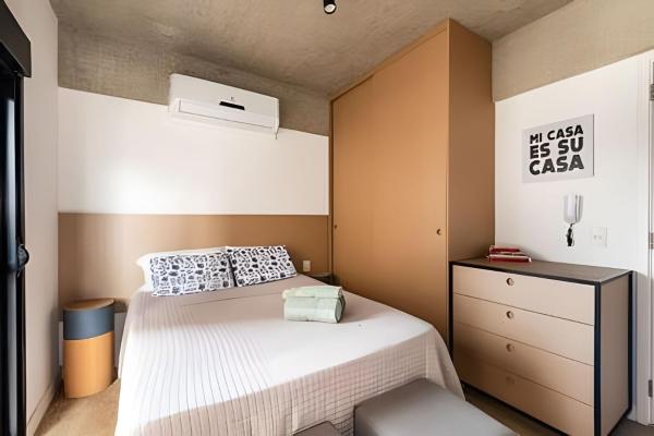 Apt 83 Studio Novo C Vaga! Prox Paulista, Sacada E Gym - Liberdade