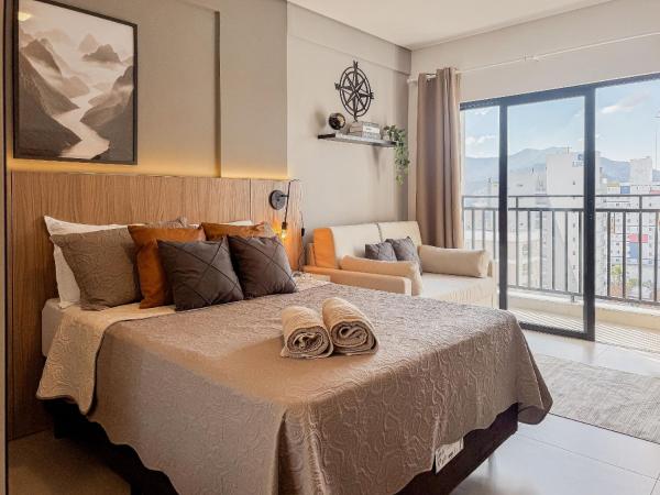 Flat Confortável Para 3 Em Brusque - Brusque