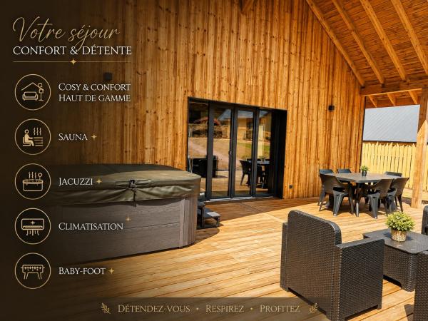 Cozy Cottage & Premium Comfort Sauna, Spa, Airco, Piscine - Vosges