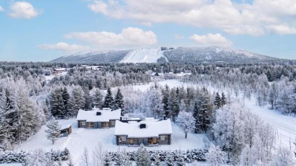 Cozy Log Cabin In Levi - Sauna & Front Slopes View - Kittilä