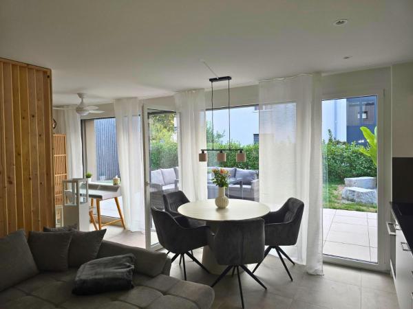 Ferienhausträume Bergstrasse Garten Appartment Bodensee - Inkl Tiefgarage, Garten Und Terrasse - Kreuzlingen