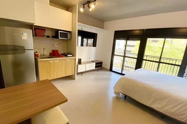 Apt 62 Studio C Vaga Prox Augusta E Paulista Com Sacada - São Paulo