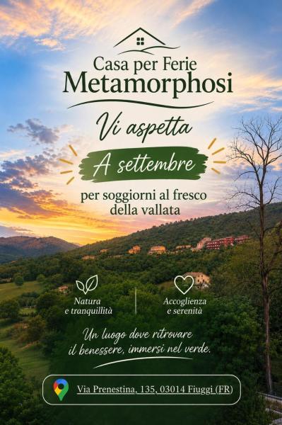 Casa Per Ferie Metamorphosi - Fiuggi