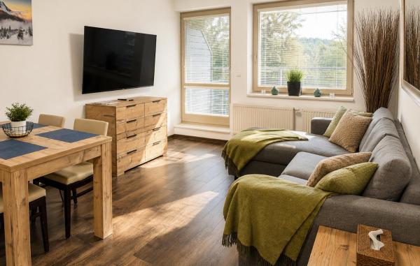 Mountain Apartment Resident - Wellness, Terasa & Garáž V Ceně, Možnost Snídaně - Harrachov