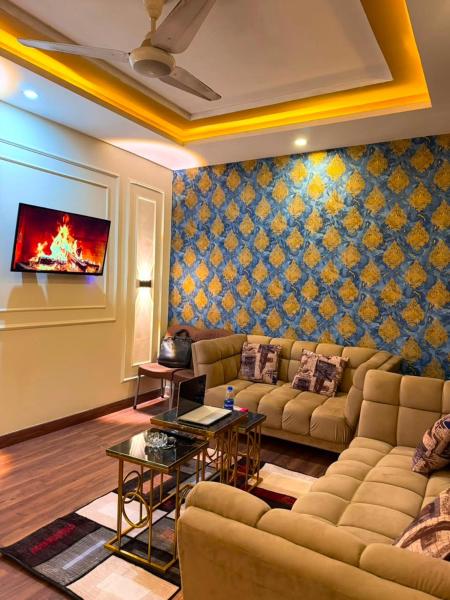 Comfy 2 Bedroom Apartment In Islamabad - Self Check-in, Full Kitchen & Spacious - Islamabad
