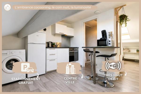 La Barbotine - Cosy - Centre Ville - Bourg-en-Bresse
