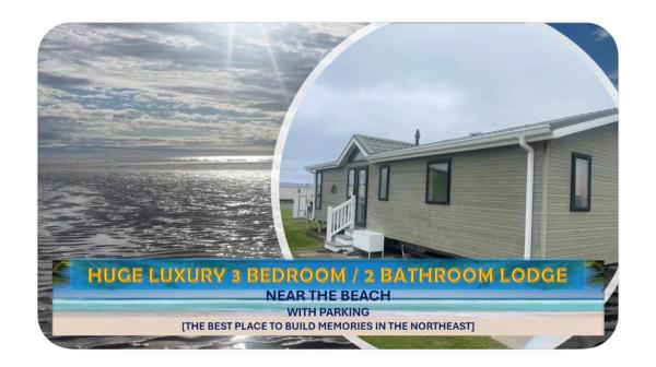 Huge Luxury 3 Bedroom 2 Bathroom Lodge Near Beach - Écosse