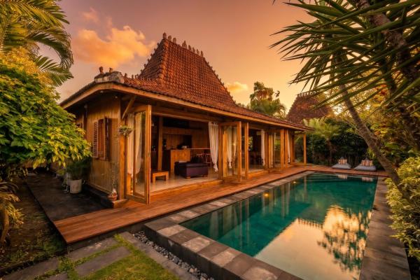 Villa Lucky - 2br Wooden Joglo - Heart Of Canggu - Canggu