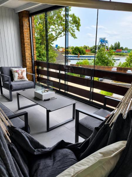 Ferienwohnung Rheinpark Emmerich Rheinblick, Balkon & Parkplatz - Kalkar