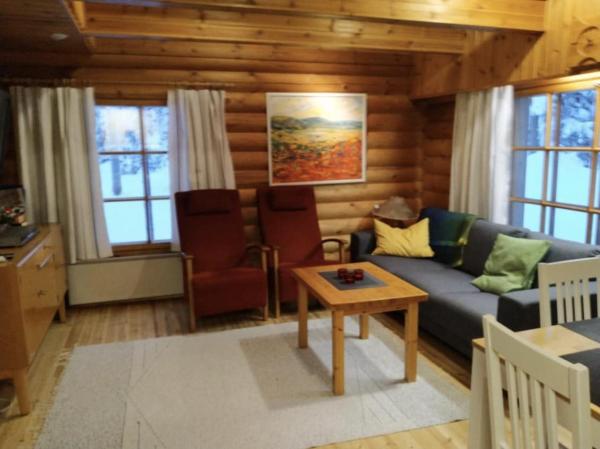 Mäntyruka B4 - Rustic Log Apt For 6 In Ruka - Ruka