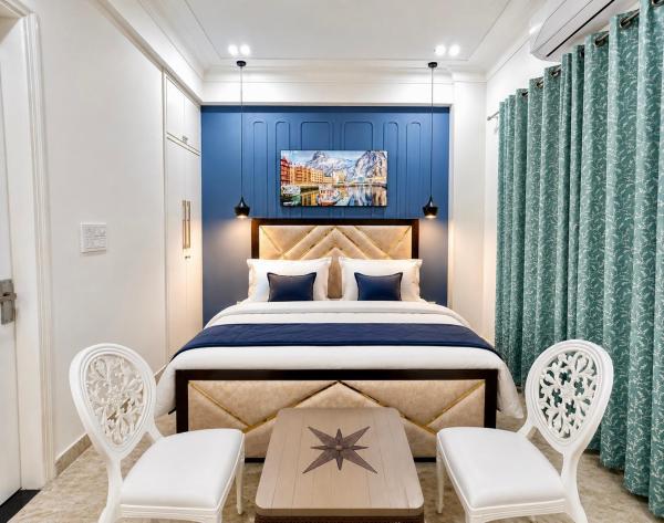 Luxury 1bhk Couples Suites Apartment With Balcony - Rishikesh