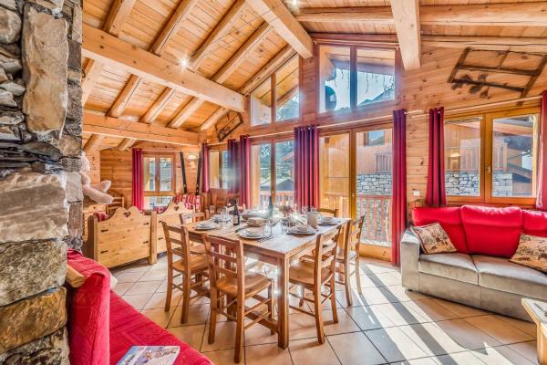 Chalet Gypaete - Chalet Traditionnel 180m2 - 6 Chambres, 6 Salles De Bain, Jacuzzi Mae-5886 - Tignes