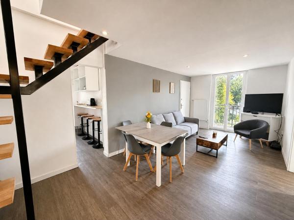 Grand 91m2 4 Chambres - Parking - Vue Montagne - Ibis budget Chambéry Centre Ville