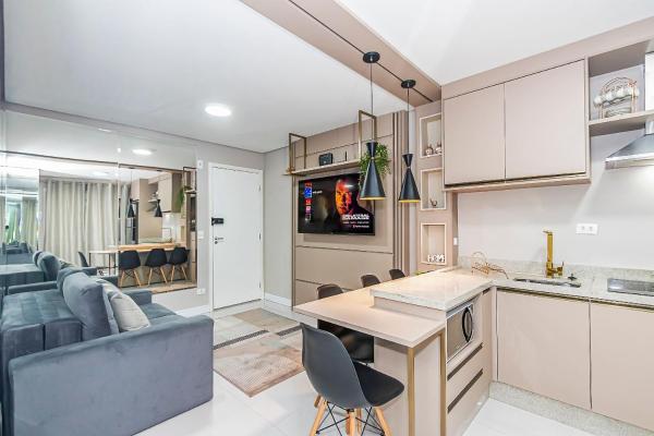 Ap Premium De 1q No 25º Andar C/ Garagem - Civ2506 - Araucária