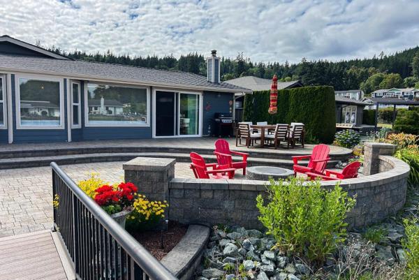 Stunning Waterfront Home With Private Dock And Sauna In Oak Harbor - Camano Island, WA
