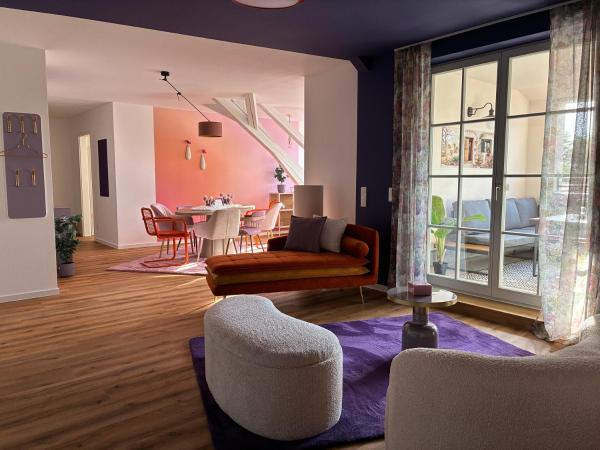Aner 9 Elegantes Apartment Für Bis Zu 8 Personen Mit Infrarotsauna Und Großzügiger, Offener Loggia - Dresden