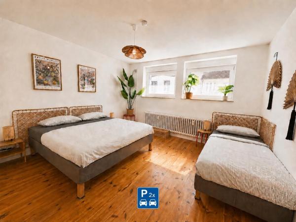 Superhosts Zentrum - 2xparkplatz - Terrasse - King-bett - Bremen
