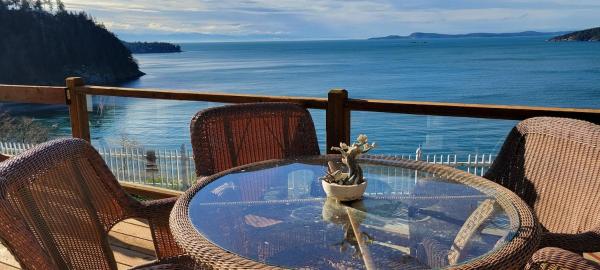 Sunny House Cliff Side Views - Anacortes, WA