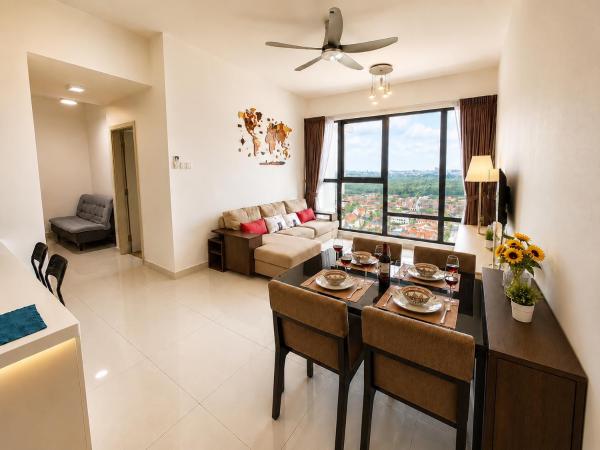 Midvalley Southkey Mosaic Family Haven 2br8pax Ciq - Johor Bahru
