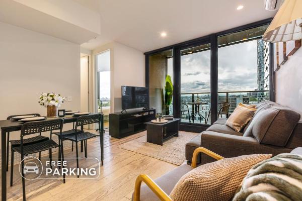 Eq Tower 2br With Rooftop Garden, Pool & Gym In The Heart Of Melbourne Cbd - Bayside City