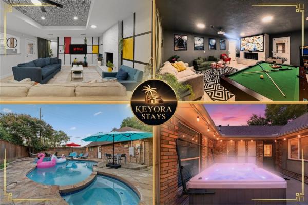 Home Theater - Game Room - Pool - Hot Tub - Golf - Plano, TX