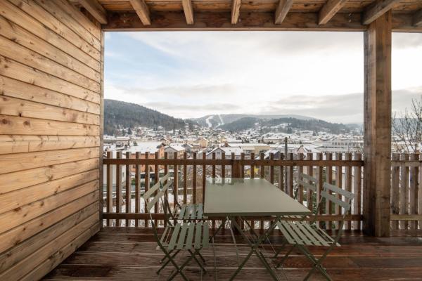 K1, Appartement Grande Terrasse, Proche Centre Ville Et Vue Piste - Gérardmer