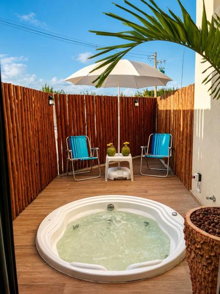 Hospede-se Com Estilo Em Carneiros - Flat Com Jacuzzi - Praia dos Carneiros