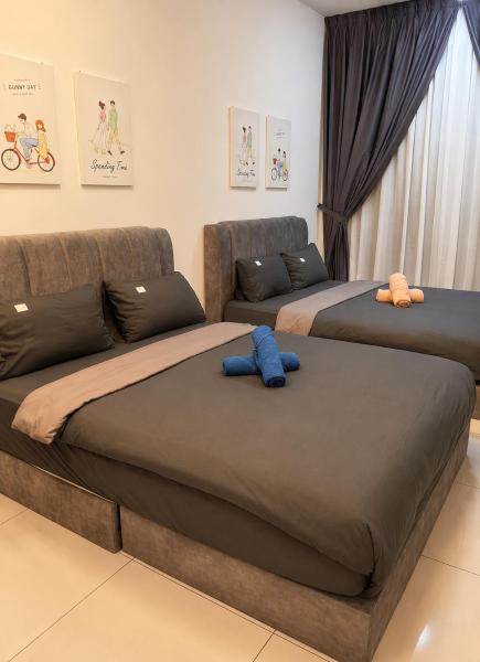 Sky Trees 4 Guests High Floor 600 Mbps Nflix Garden View A1801 - Malaisie