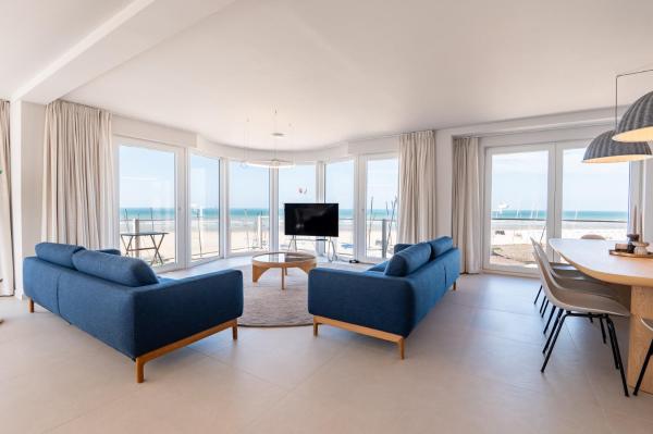 Luxurious Sea View Apartment For 10 With Parking - Bray-Dunes