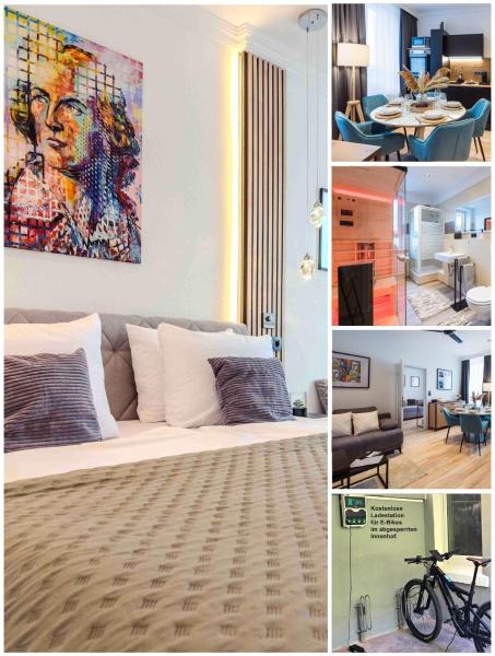 Schillerapartment Hof, Smart-checkin, Ir-sauna, Parkplatz, Wlan600mbit - 霍夫