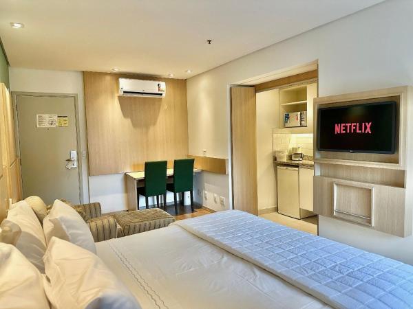 Flat Nações Unidas Limpeza Diária E Rooftop - Embu